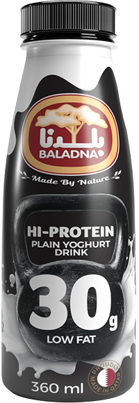 Low Fat Plain Yoghurt Drink - High Protein | Baladna