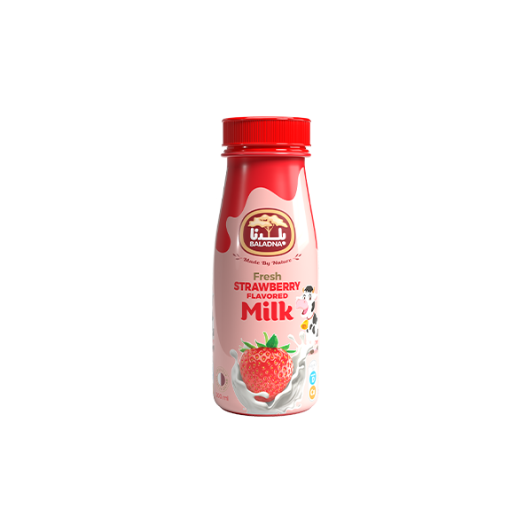 Baladna Strawberry Flavored Milk for All Ages