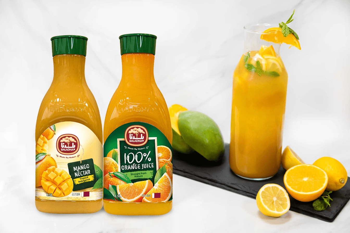 Mango Orange Blast Mocktail | Baladna