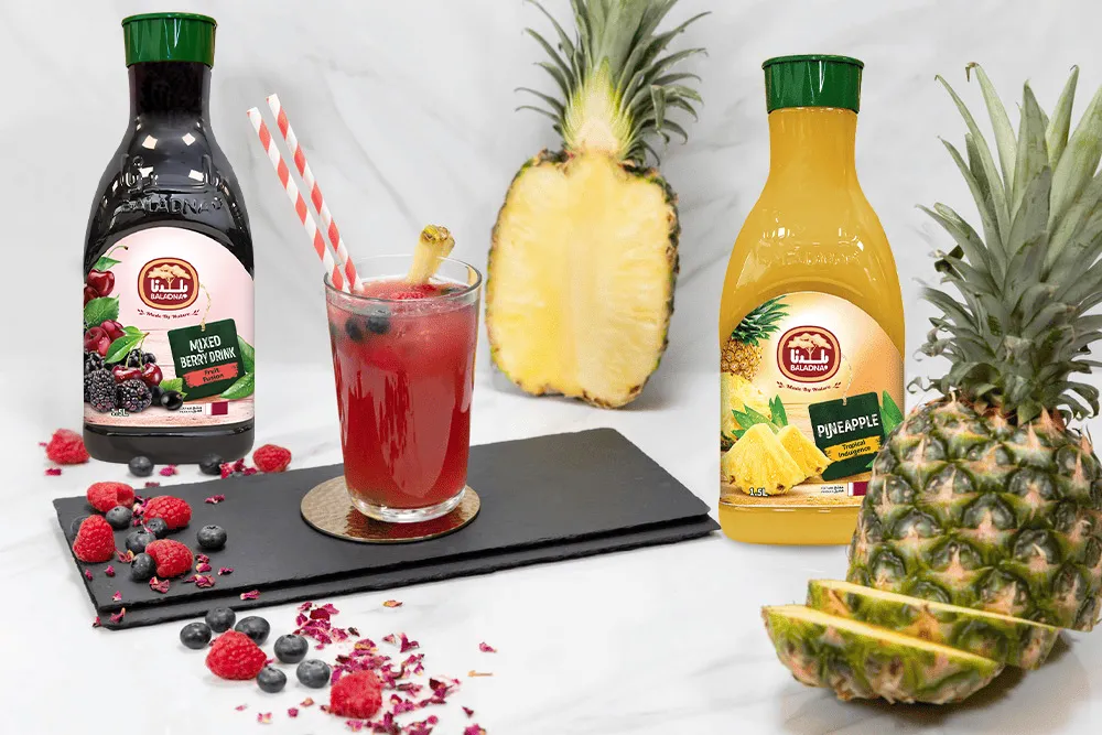 Tutti Frutti Fresh Fruit Mocktail Recipe